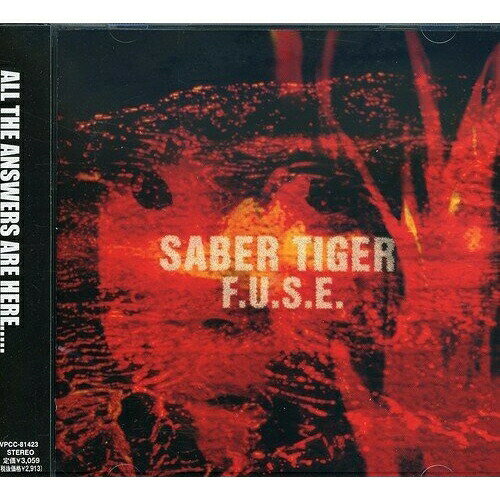 F.U.S.E.SABER TIGERサーベルタイガー さーべるたいがー　発売日 : 2002年3月13日　種別 : CD　JAN : 4988021814232　商品番号 : VPCC-81423【商品紹介】ヘヴィ・メタル・バンド、SAB...