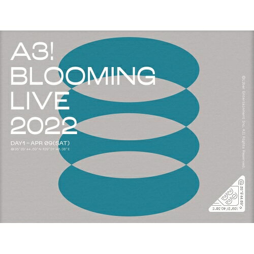 A3! BLOOMING LIVE 2022 DAY1オムニバス酒井広大、白井悠介、西山宏太朗、浅沼晋太郎、五十嵐雅、羽多野渉、江口拓也　発売日 : 2022年12月21日　種別 : DVD　JAN : 4524135023230　商品番号...