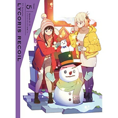 リコリス・リコイル Volume:5 (DVD+CD) (完全生産限定版)TVアニメSpider Lily、安済知佳、若山詩音、小清水亜美、久野美咲、いみぎむる、山本由美子、睦月周平　発売日 : 2023年1月25日　種別 : DVD　JA...