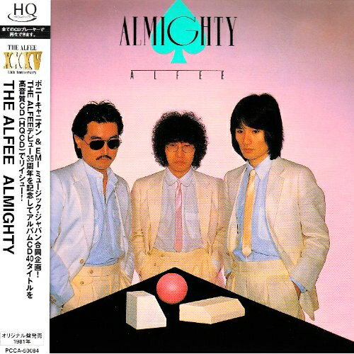 ALMIGHTY (HQCD) (紙ジャケット) (完全生産限定盤)THE ALFEEアルフィー あるふぃー　発売日 : 2009年3月18日　種別 : CD　JAN : 4988013769540　商品番号 : PCCA-50084【商品...