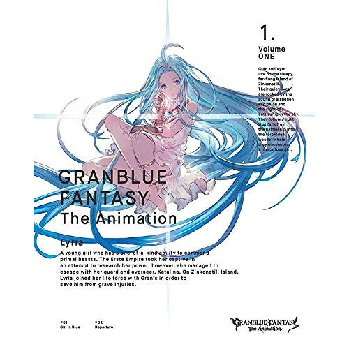 GRANBLUE FANTASY The Animation 1 (完全生産限定版)TVアニメ赤井俊文、小野友樹、東山奈央、釘宮理恵、植松伸夫、成田勤、西木康智　発売日 : 2017年4月26日　種別 : DVD　JAN : 4534530...