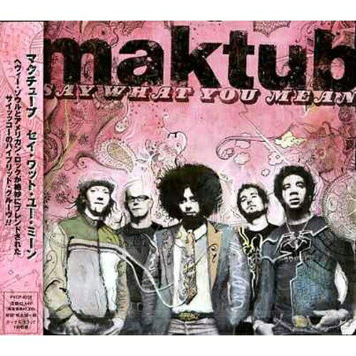 セイ・ワット・ユー・ミーンマクチューブまくちゅーぶ　発売日 : 2005年4月20日　種別 : CD　JAN : 4995879082355　商品番号 : PVCP-8235【商品紹介】シアトル発、ロック・バンド、マクチューブのセカンド・ア...