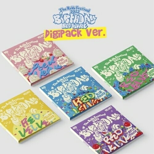 The ReVe Festival 2022 - Birthday: 8th Mini Album (Digipack Ver.) (ランダムバージョン) (輸入盤)Red Velvetレッド・ヴェルヴェット れっどヴ・ぇるヴぇっと　発売日...