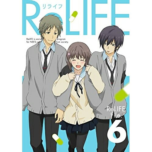ReLIFE File.6(Blu-ray) (Blu-ray+CD) (完全生産限定版)TVアニメ夜宵草、小野賢章、木村良平、茅野愛衣、山中純子、坪口昌恭　発売日 : 2017年1月25日　種別 : BD　JAN : 4534530094...