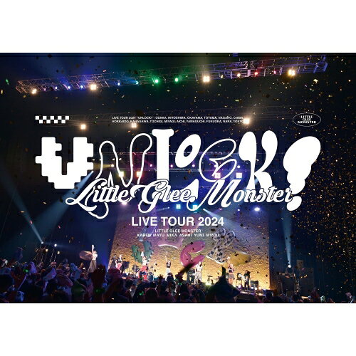 Little Glee Monster Live Tour 2024 ”UNLOCK!” (通常盤)Little Glee Monsterリトルグリーモンスター りとるぐりーもんすたー　発売日 : 2024年12月18日　種別 : DVD　...