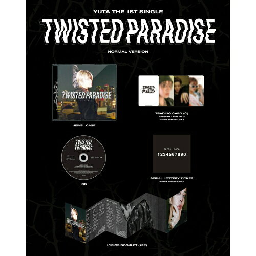 TWISTED PARADISE (通常盤)YUTAユウタ ゆうた　発売日 : 2025年5月14日　種別 : CD　JAN : 4988064435036　商品番号 : AVCK-43503【商品紹介】YUTA The 1st Singl...