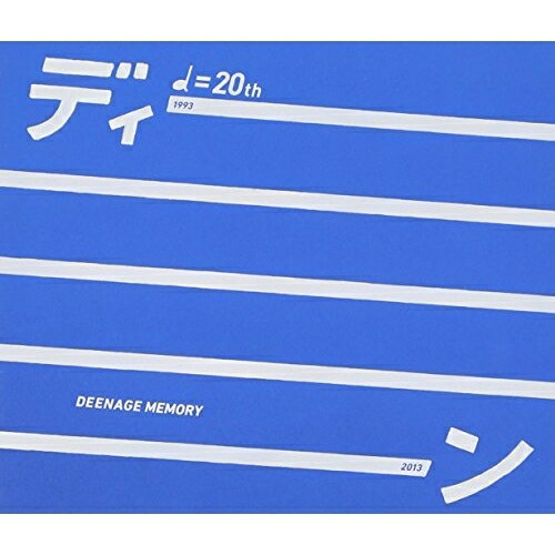 DEENAGE MEMORY ディーン20周年記念ベストアルバム (通常盤)DEENディーン でぃーん　発売日 : 2013年3月13日　種別 : CD　JAN : 4988017681800　商品番号 : BVCL-504【商品紹介】デビ...