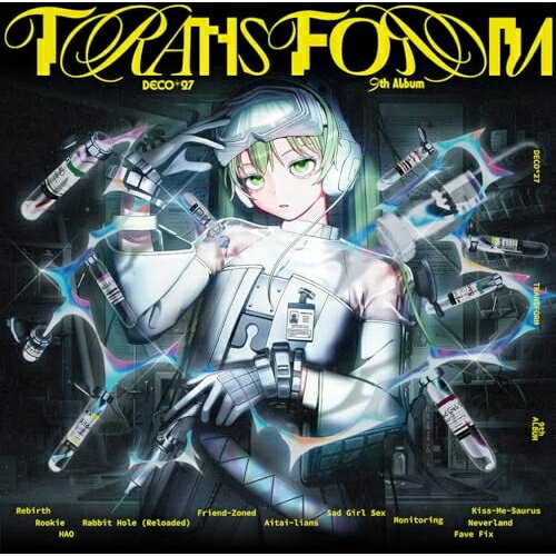 TRANSFORM (通常盤)DECO*27デコニーナ でこにーな　発売日 : 2024年11月27日　種別 : CD　JAN : 4550510096001　商品番号 : GNCL-1370【商品紹介】DECO*27、通算9枚目のアルバム...