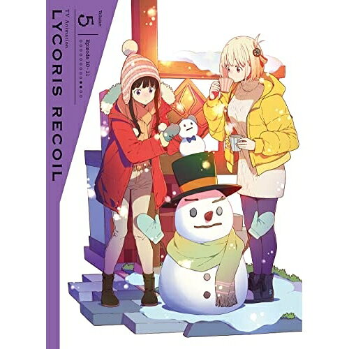 リコリス・リコイル Volume:5(Blu-ray) (Blu-ray+CD) (完全生産限定版)TVアニメSpider Lily、安済知佳、若山詩音、小清水亜美、久野美咲、いみぎむる、山本由美子、睦月周平　発売日 : 2023年1月25...