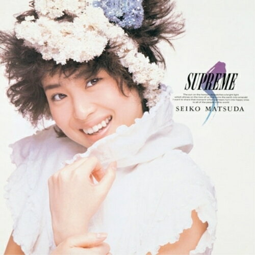 SUPREME松田聖子マツダセイコ まつだせいこ　発売日 : 2013年7月24日　種別 : CD　JAN : 4582290393131　商品番号 : MHCL-30119【商品紹介】松田聖子の不朽の名作『SUPREME』がBlu-spe...