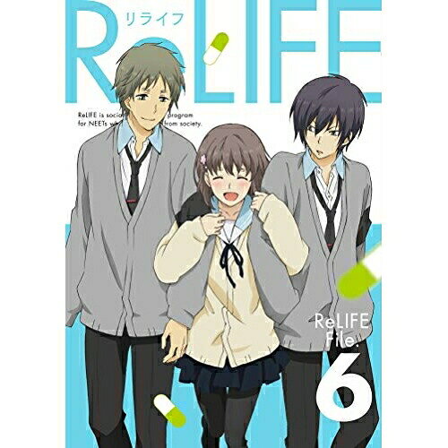 ReLIFE File.6 (DVD+CD) (完全生産限定版)TVアニメ夜宵草、小野賢章、木村良平、茅野愛衣、山中純子、坪口昌恭　発売日 : 2017年1月25日　種別 : DVD　JAN : 4534530094797　商品番号 : A...