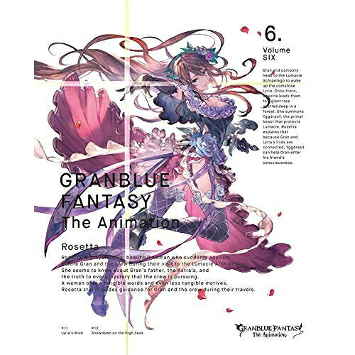 GRANBLUE FANTASY The Animation 6(Blu-ray) (Blu-ray+CD) (完全生産限定版)TVアニメ赤井俊文、小野友樹、東山奈央、釘宮理恵、植松伸夫、成田勤、西木康智　発売日 : 2017年10月25日...
