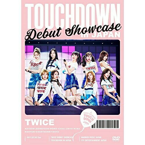 TWICE Debut Showcase TOUCHDOWN in JAPANTWICEトゥワイス とぅわいす　発売日 : 2017年12月20日　種別 : DVD　JAN : 4943674273546　商品番号 : WPBL-90448...