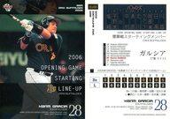 発売日 - メーカー ベースボールマガジン社 型番 - 備考 分類：STARTING LINEUP/レア度：レギュラーカード 関連商品はこちらから ベースボールマガジン社　