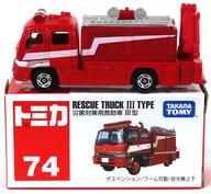 発売日 - メーカー タカラトミー 型番 - JAN 4904810742272 備考 商品解説■｢トミカ｣に、災害対策用救助車III型(レッド×ホワイト)がラインナップ。【商品詳細】サイズ：全長約7.5cm仕様：サスペンション/ブーム可動...