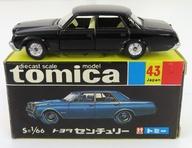 発売日 - メーカー トミー 型番 - 備考 商品解説■｢トミカ｣に、1/66 トヨタ センチュリー(ブラック)がラインナップ。【商品詳細】サイズ：全長約7.5cm仕様：ドア開閉/スーパースピード/サスペンション 関連商品はこちらから トミー　