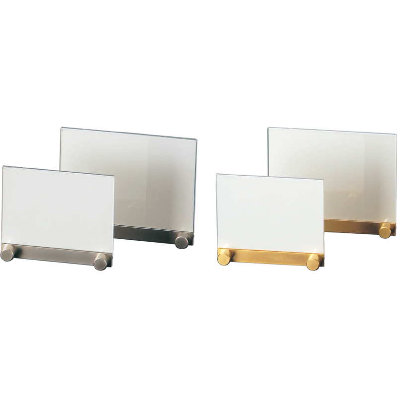 主な仕様商品カテゴリメニュースタンド 洋風メニュースタンド商品名メニュースタンド 紙サイズ A6 ヨコメーカー名えいむメーカー品番MS-122色ゴールド , シルバーサイズ148xH123mm素材等アクリル・スチール追加オプション 備考画像...