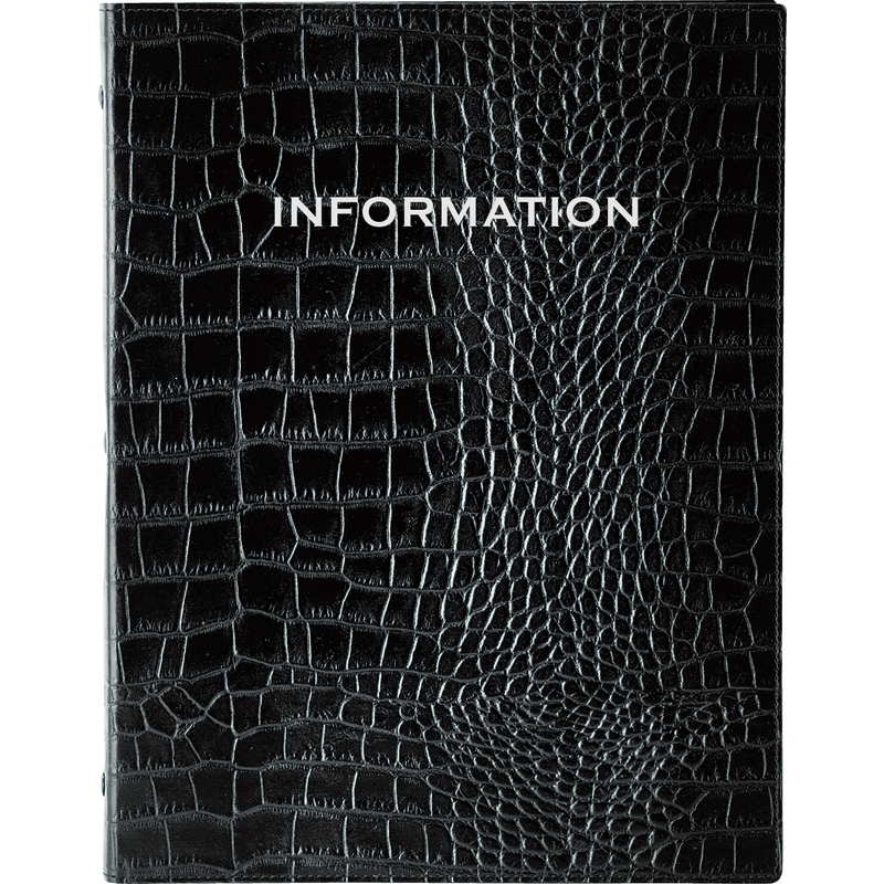 主な仕様商品カテゴリホテル客室用品 インフォメーションブック商品名バインダー インフォメーション (A4 30穴 4ページ)メーカー名えいむメーカー品番LIF-301対応用紙サイズA4 ページ数4ページサイズW247xH318mm素材等リサ...