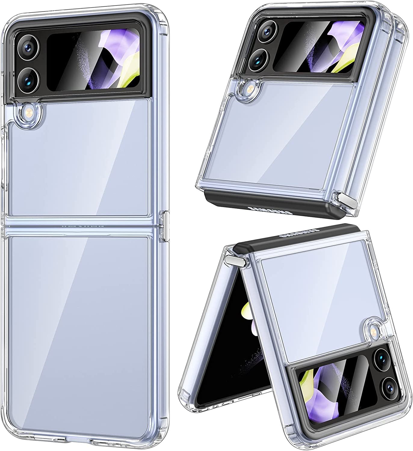 ◆【対応機種】Samsung Galaxy Z Flip4 ◆【精確的なデザイン】本体にぴったりフィットするように設計され、スピーカーやカメラや他のポートに完璧的に合います。 ◆【透明で高品質なTPU素材】変形しにくく、衝撃吸収性の高いドイ...