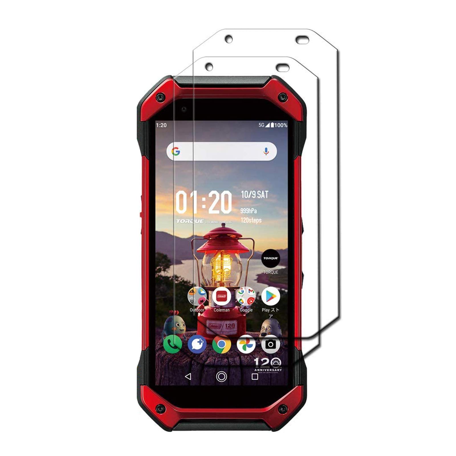 ◆【対応機種】TORQUE 5G KYG01 ガラスフィルム、2枚セット。本ガラスフィルムはTORQUE 5G KYG01本体端部のカーブによるフィルム剥がれや、浮き上がりの防止、スマホケースの装着スペースを確保するため、TORQUE 5G...