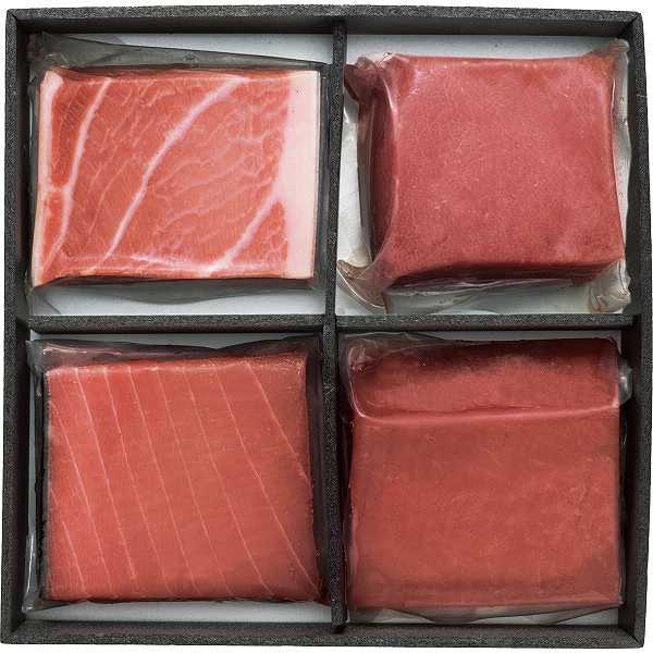 マグロ船を自社保有したマグロのプロが厳選した商品です。 ●本マグロ大トロ柵・本マグロ赤身柵（本まぐろ：地中海産）・メバチマグロ中トロ柵・メバチマグロ赤身柵（メバチマグロ：韓国産）100g×各1※（約2〜3人前）解凍した商品は、お早めにお召し...