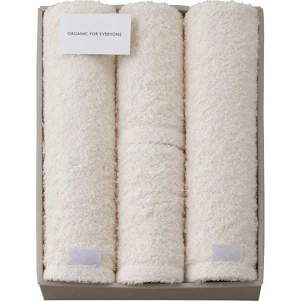 トレーサビリティのとれたオーガニックな製法によって生産された安心安全のコットンを使用し、今治で織り上げました。通常より長いコットンを使用しているので、肌触りがなめらかで毛羽落ちも少ないのが特徴です。またタオルのパイルも通常より長くすることで...