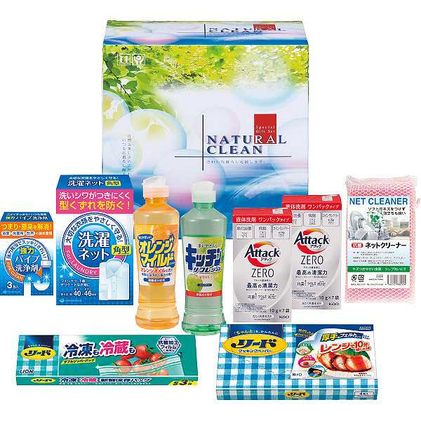 もらって嬉しい奥さまの必需品をセット。きれいな暮らし応援します。●商品内容：キッチンリフレッシュコンパクト270ml・オレンジマイルドコンパクト270ml・リード冷凍も冷蔵も新鮮保存バッグ（S3枚）・リードクッキングペーパー（小4枚入）・パ...