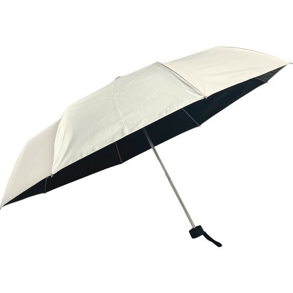 ●商品内容：手開き式●晴雨兼用●UVカット●遮熱〈br〉●商品材料：生地＝ポンジー、骨・シャフト＝アルミ・FRP、持ち手＝ポリプロピレン〈br〉●商品サイズ：現品（折りたたみ時）約24cm（親骨約55cm×8本）・本体重量＝約250g●箱サ...