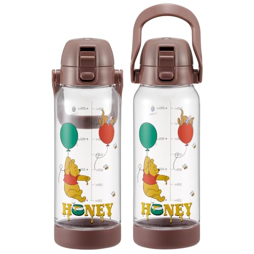 ワンタッチプー/1000 ml/PDMK10-A・Color:プー・パッケージ個数:1・サイズ:直径84.5×260mm・容量:1000ml / 原産国：中国・飲んだ量がひと目でわかりやすい、1時間ごとに200mlのメモリ付き・片手でサッと...