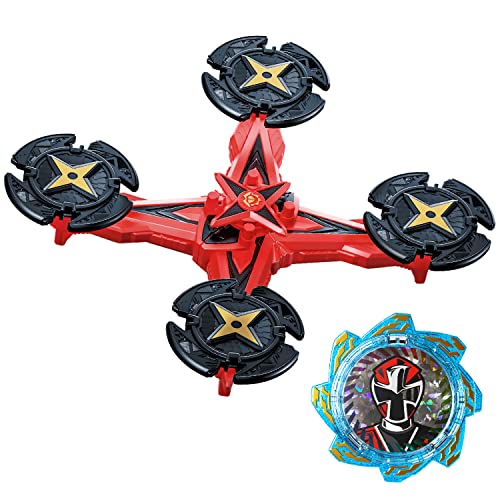 レッド/Small/4549660744313・パッケージ個数:1・『暴太郎戦隊ドンブラザーズ』より、「チェンジヒーローズ ニンニンジャーアルター」が登場！・遊べるフィギュアシリーズ「チェンジヒーローズ」！手裏剣型のニンニンジャーアルターを...