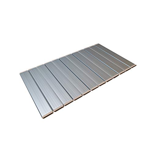 メタリックグレー/70×119cm/M12・Color:メタリックグレーSize:70×119cm・パッケージ個数:1・本体サイズ:700×1 193×11mm・本体重量:約2.2kg・適応浴室サイズ:700×1 200mm用・ミューファン...