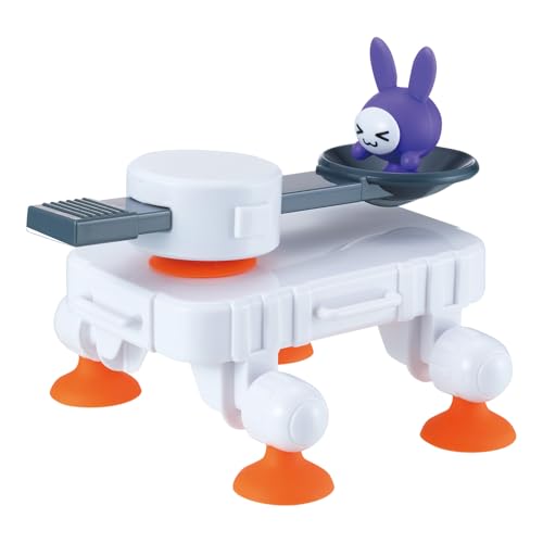 ウサショット/-/-・Color:ウサショット・（C）BANDAI/PLEX・［カテゴリー］キューバイン・［使用電池］電池・不要・［対象年齢］3才〜商品紹介 吸盤でピタッとくっついて合体する『キューバイン』より、「キューバイン ピタッとウサ...