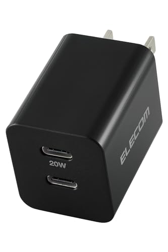 1)充電器単体ブラック/1個入り/EC-AC3520BK・Color:ブラックSize:1個入りStyle:1)充電器単体・パッケージ個数:1・USB Type-C(TM)ポートを2ポートを搭載し、対応するスマートフォン、タブレットなどを充...