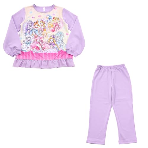 キャラクターラベンダー/120/48517-07-46・【高品質素材】肌側は綿100%の高品質な生地で作られ、柔らかい手触り、優れた通気性、快適でお子様の大切なお肌を優しく守ってくれます。※表側はポリエステル100％です。・【暗いところで光...