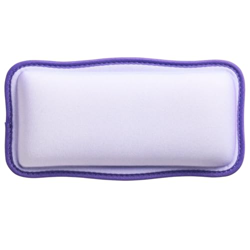 パープル/長さ160 x 幅 80 mm/MOH-UKS01PU・Color:パープルSize:長さ160 x 幅 80 mm・パッケージ個数:1・波のようなウェーブラインが個性的なリストレストです。・2色のコントラストが美しいバイカラーデ...