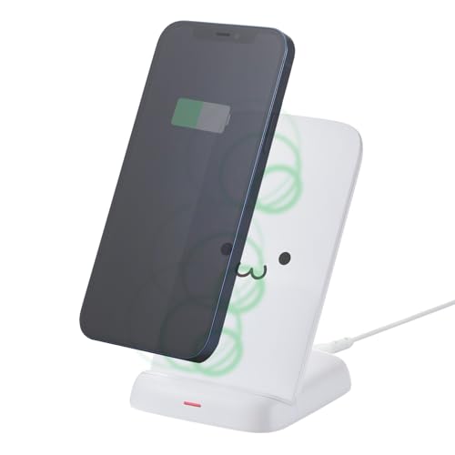 1)充電器しろちゃん/-/EC-QS10WF・Color:しろちゃんStyle:1)充電器・パッケージ個数:1・スマートフォンや他のQi対応機器を置くだけで充電ができる、Qi規格対応ワイヤレス充電器です。・WPC(ワイヤレスパワーコンソーシ...