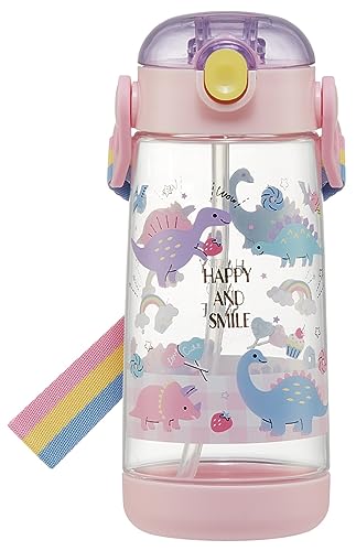 ストロー水筒/480 ml/PDSH5-A・パッケージ個数:1・サイズ：直径7.2×高さ18cm・材質：キャップ・本体：飽和ポリエステル、フタ・ベルト：ポリプロピレン、パッキン：シリコーンゴム、クッション：エラストマー、ストロー・飲み口：シ...