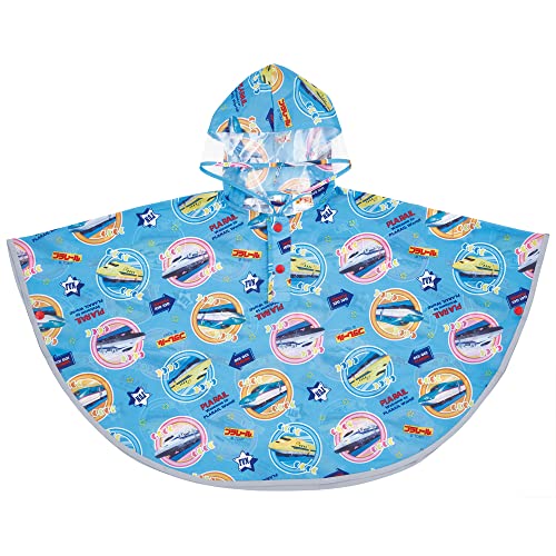 レインコートプラレール/80/RAPO2-A・Color:プラレール・パッケージ個数:1・サイズ:着丈＝約50cm/適応身長:80〜100cm/原産国：中国・動きやすくて脱ぎ着もラクラク、かわいい子供用レインポンチョ収納袋付き・フードの顔周...