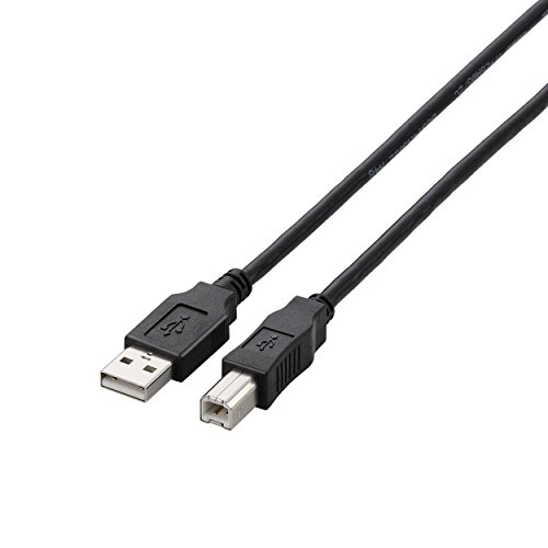 スタンダードブラック/5m/U2C-BN50BK・Size:5mStyle:スタンダードColor:ブラック・パッケージ個数:1・USB[A]のインターフェイスを持つパソコンやUSBハブに、USB[B]のインターフェイスを持つプリンタや外付...