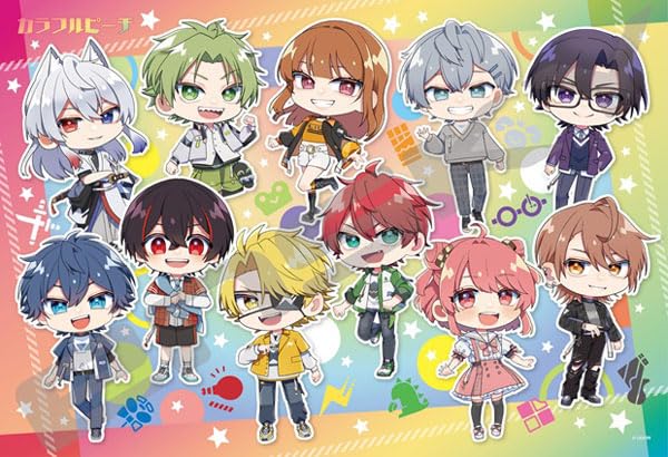 -/-/108-L922・【ピース数】108ラージピース・【サイズ】260×380mm・【適合パネル】No.3・【素材】紙・【その他】ピース請求はがき、パズルのり、のりヘラ付属商品紹介 カラフルピーチから108ラージピースのホロキラッジグソ...