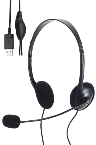 USBブラック/小型/HS-HP14SUBK・Color:ブラックStyle:USBPatternName:1)ヘッドセット単品・パッケージ個数:1・Web会議やビデオ通話、オンラインゲームでの音声チャットに最適。USB-Aプラグを搭載した...