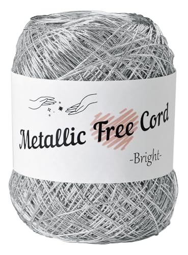 シルバーシルバー/-/700・Style:シルバー・パッケージ個数:1・仕立て：1玉約40g約160m・素材：レーヨン73％ナイロン14％分類外繊維（和紙）13％・適正針：1本取り3/0〜4/0号・2本取り5/0〜6/0号・和紙の入った素材...