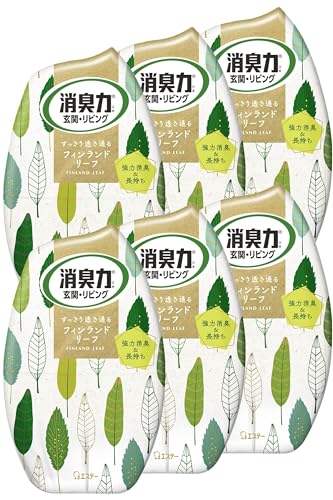 クリア/400ミリリットル (x 6)/4904740643762・PatternName:お部屋用 6個・パッケージ個数:1・【しっかり消臭 ずっと香る】消臭された空間に、香りがしっかり広がります。・【ナノパウダー※配合】 すばやく強力に...