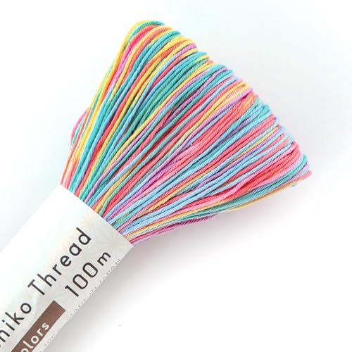 col.306306/ひな祭り/-/OS-306・Color:306/ひな祭り・パッケージ個数:1・サイズ: 1かせ約100m巻・素材: 綿100%・生産国: 日本・光沢がありすべりがよく、刺しやすい刺し子用の糸です。・カラー: No.30...