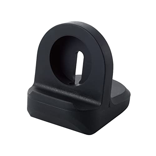 ブラック/-/AW-DSCHSBK・Color:ブラック・パッケージ個数:1・純正Apple Watch磁気充電ケーブルを装着・接続することで、Apple Watchの設置と充電ができるApple Watch用シリコンスタンドです。・おしゃ...