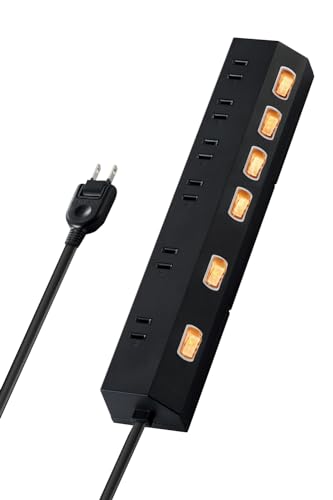 (1) 電源タップ単品ブラック/-/ECT-2820BK・Style:(1) 電源タップ単品・パッケージ個数:1・デスク周りやスチール家具など好きな場所に強力な磁石でタップを吸着。空いたスペースで作業や掃除がしやすくなる磁石脚と個別スイッチ...