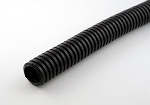 濃灰/規格:内径Φ(mm):5/ECG5H・パッケージ個数:1・品番:ECG5H・耐熱温度:-50~125℃・色:濃灰・規格:内径Φ(mm):5・入数(1袋):5m×1コルゲートチューブ(スリット入り)難熱性　ECG5H