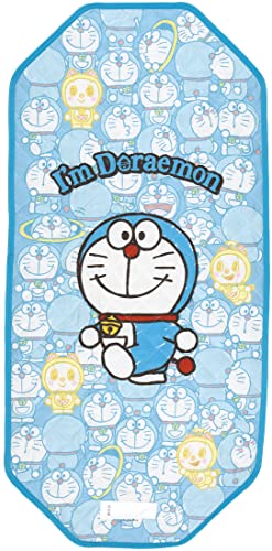 ドラえもん/Medium/BCV2・Color:ドラえもんSize:Medium・パッケージ個数:1・サイズ:約60×130cm/材質:ポリエステル/原産国:中国・コット(簡易ベッド)カバーMサイズ、名前が記入できる「お名前タグ」付き・裏面...