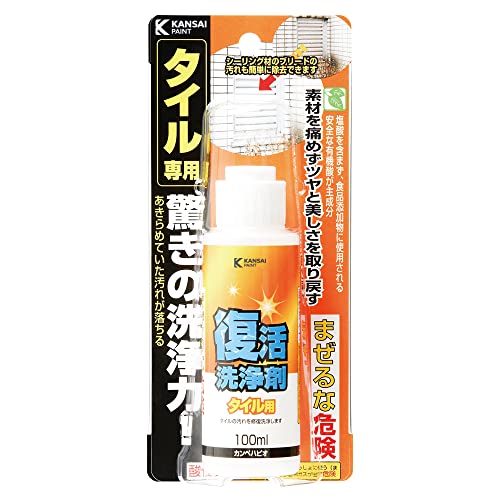 タイル用とうめい/100ml/00017660012100・パッケージ個数:1・【使用量目安】[100ml]平方メートル:約 1.5 ~ 3m2 [300ml]平方メートル:約 4.5 ~ 9m2 [1L]平方メートル:約 15 ~ 30m...