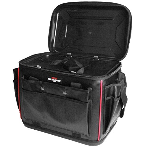 スタンダードブラック/-/STB-HARD・Style:スタンダード・パッケージ個数:1・用途:工具・道具・資材等の収納、持ち運び・特徴:プロ仕様ハイグレードタイプの工具バッグ・サイズ(約):高さ320×幅380×奥行230mm・容量:20...